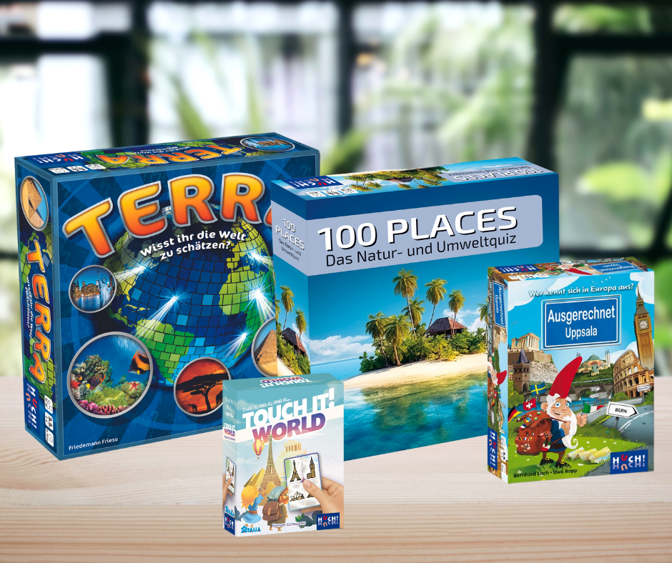 Erlebe Abenteuer und entdecke ferne Orte mit Spielen - Hutter Trade