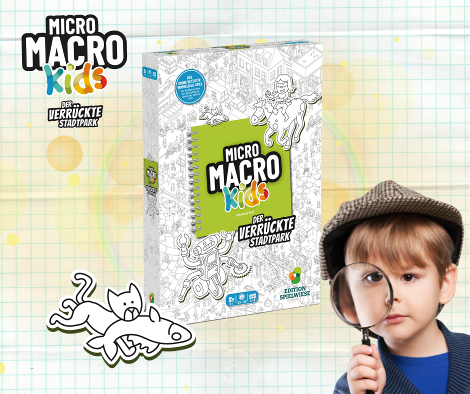Preisgekrönter Detektiv-Spaß mit MicroMacro jetzt auch für Kinder - Hutter Trade