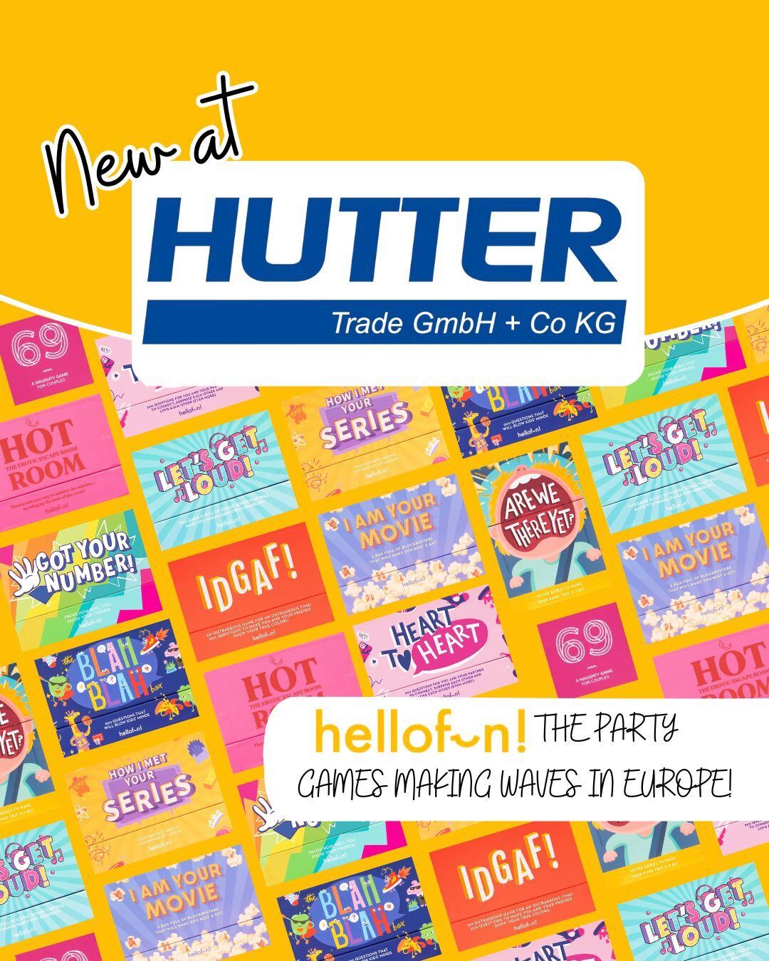 Meet our Partner Hellofun! - Hutter Trade